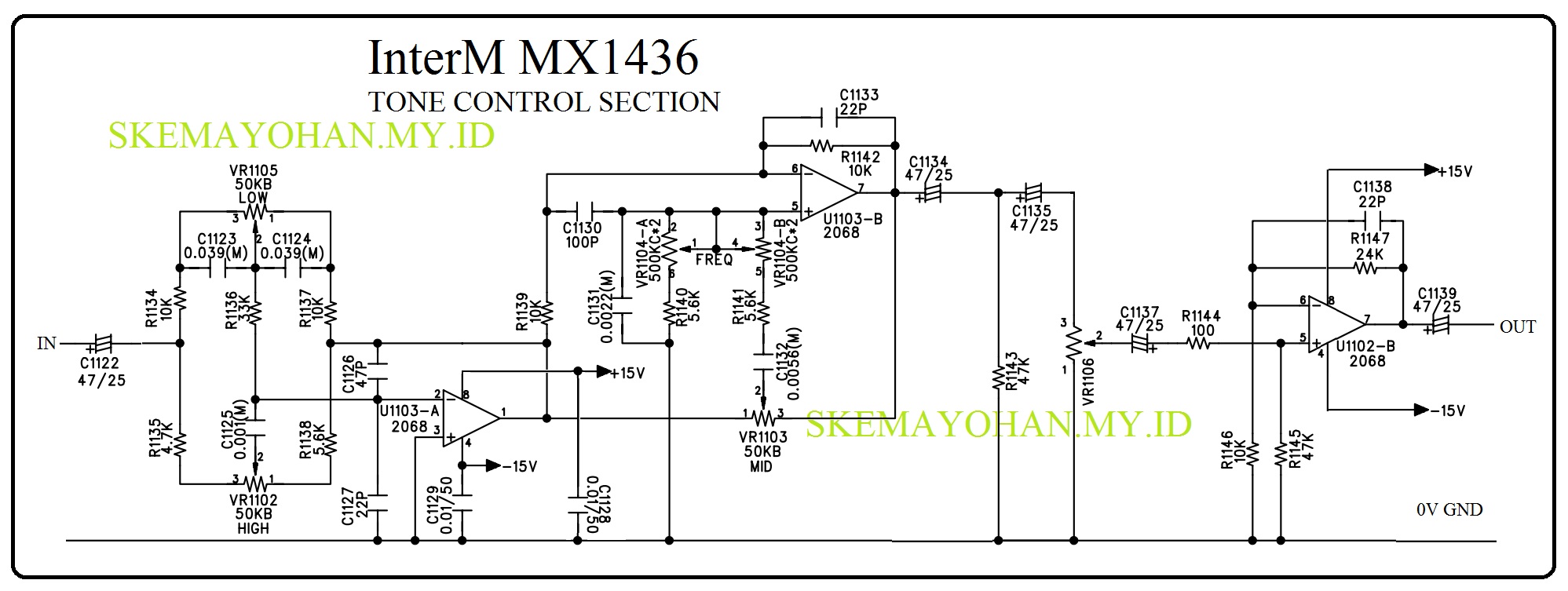 VARIOUS TONE CONTROL InterM - AUDIO SCHEMATICS COLLECTIONAUDIO ...