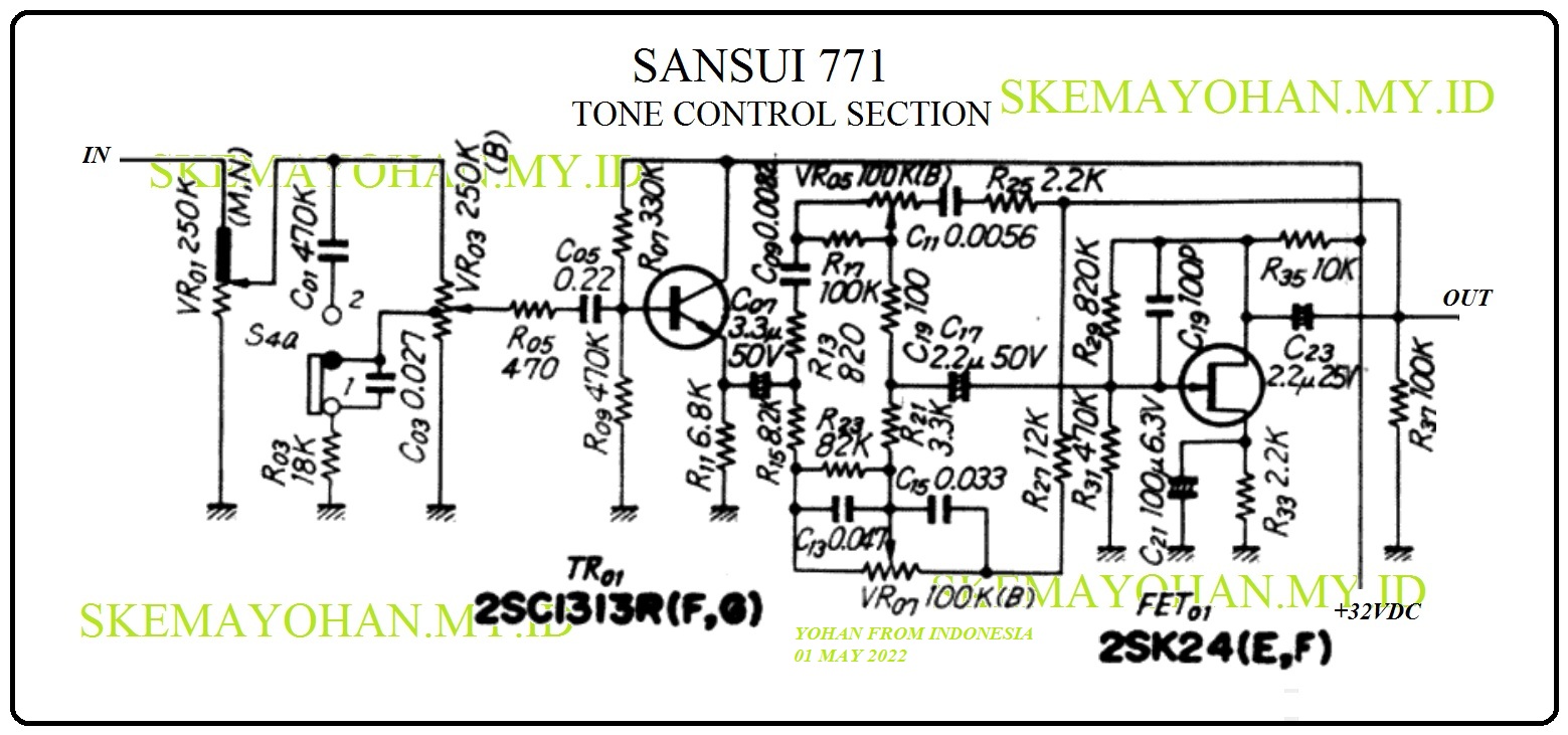 TONE CONTROL SANSUI (1) - AUDIO SCHEMATICS COLLECTIONAUDIO SCHEMATICS ...