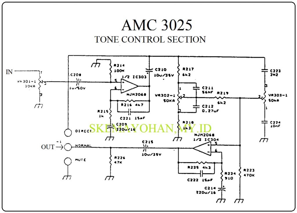 ANEKA 4 TONE CONTROL AMC WELTRONICS - AUDIO SCHEMATICS COLLECTIONAUDIO ...