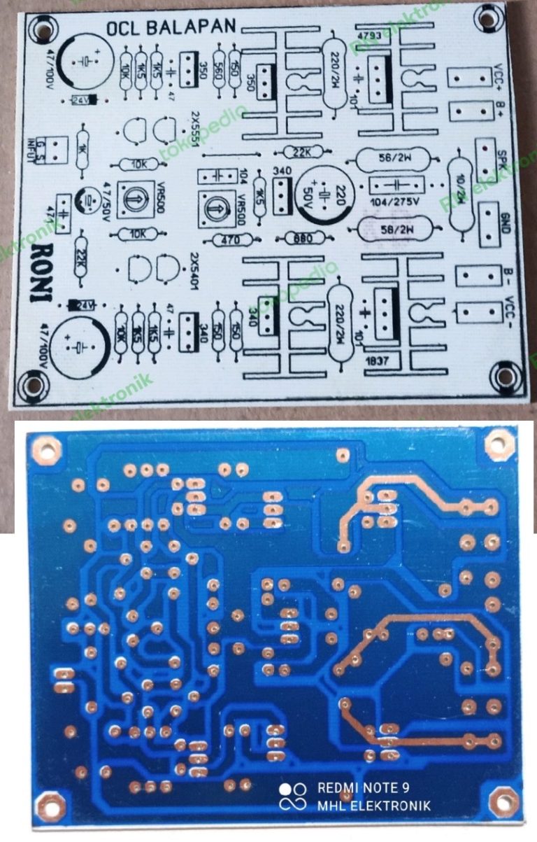 SKEMA OCL BALAPAN BY RONI - AUDIO SCHEMATICS COLLECTIONAUDIO SCHEMATICS ...