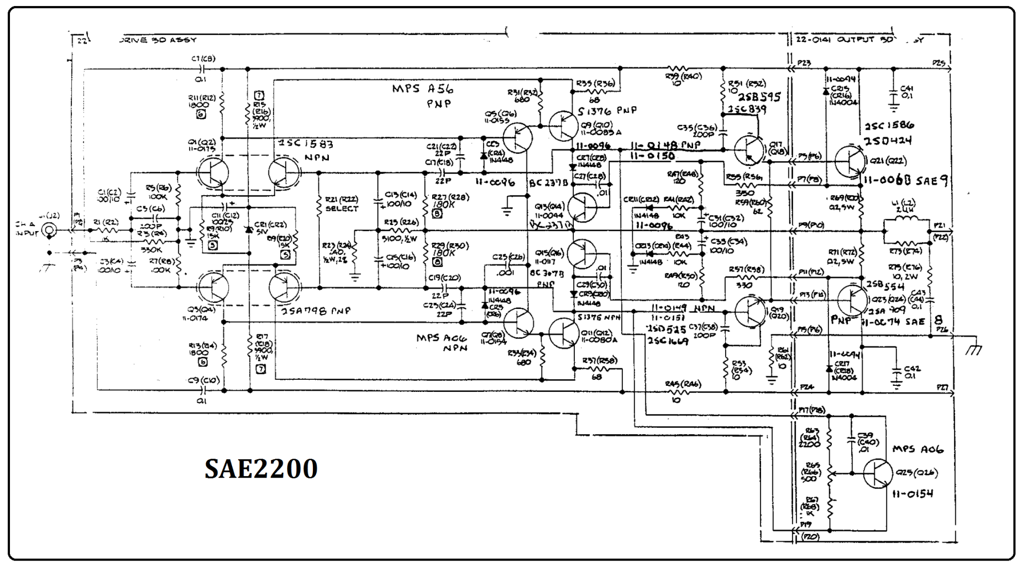 POWER SAE Archives - AUDIO SCHEMATICS COLLECTIONAUDIO SCHEMATICS COLLECTION